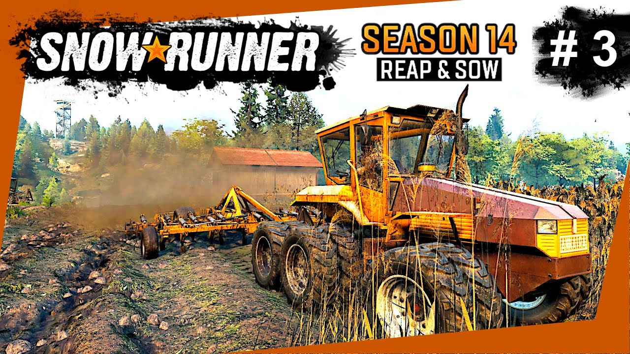 SnowRunner Season 14 - Mein erstes mal Landwirtschaft - YouTube