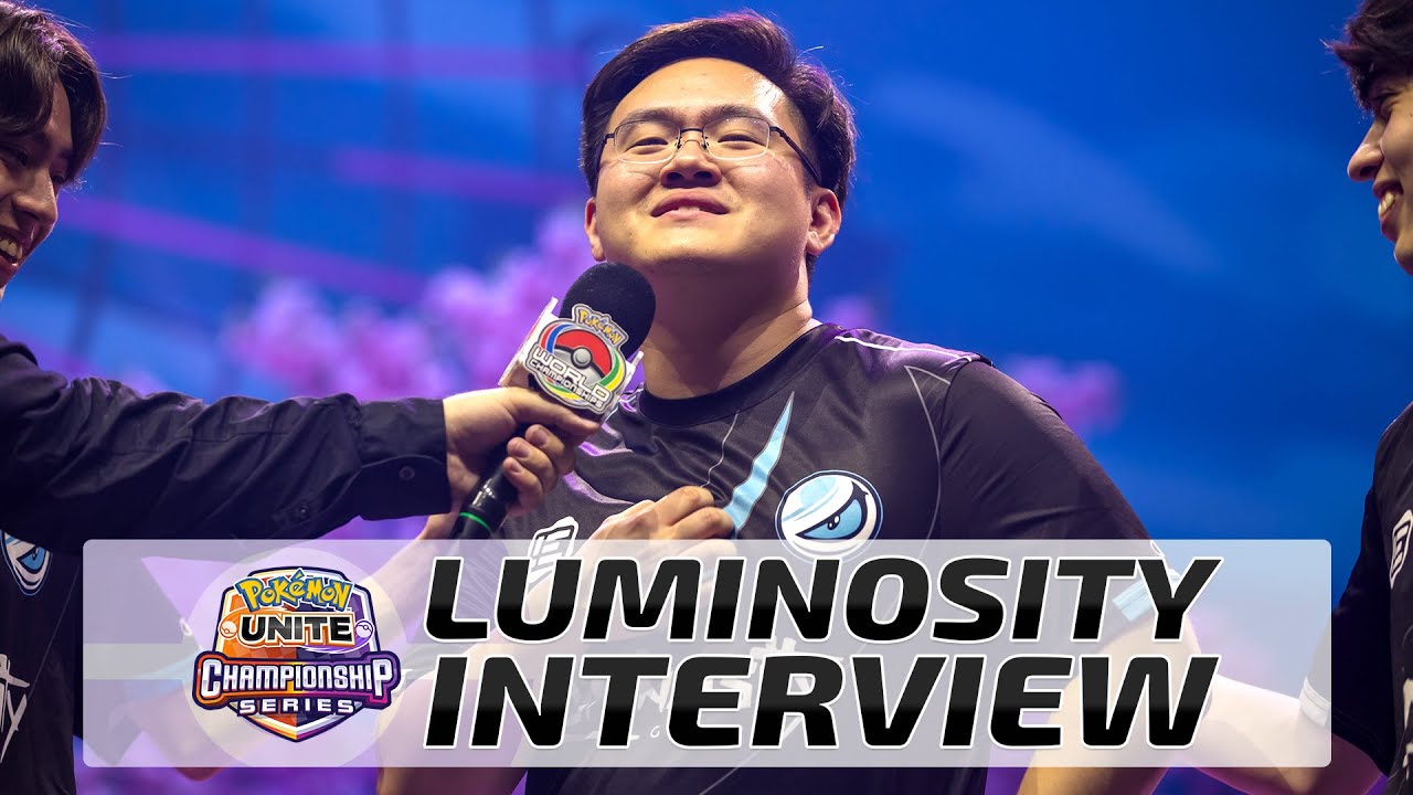 Luminosity Interview | 2023 Pokémon UNITE Championship Series - YouTube