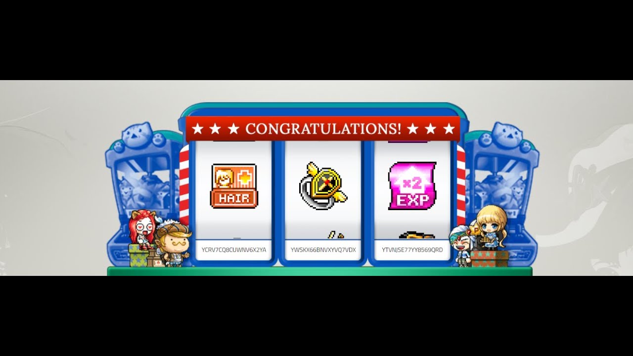 Maplestory Marvel Machine 200k NX (03/28/2021) - YouTube
