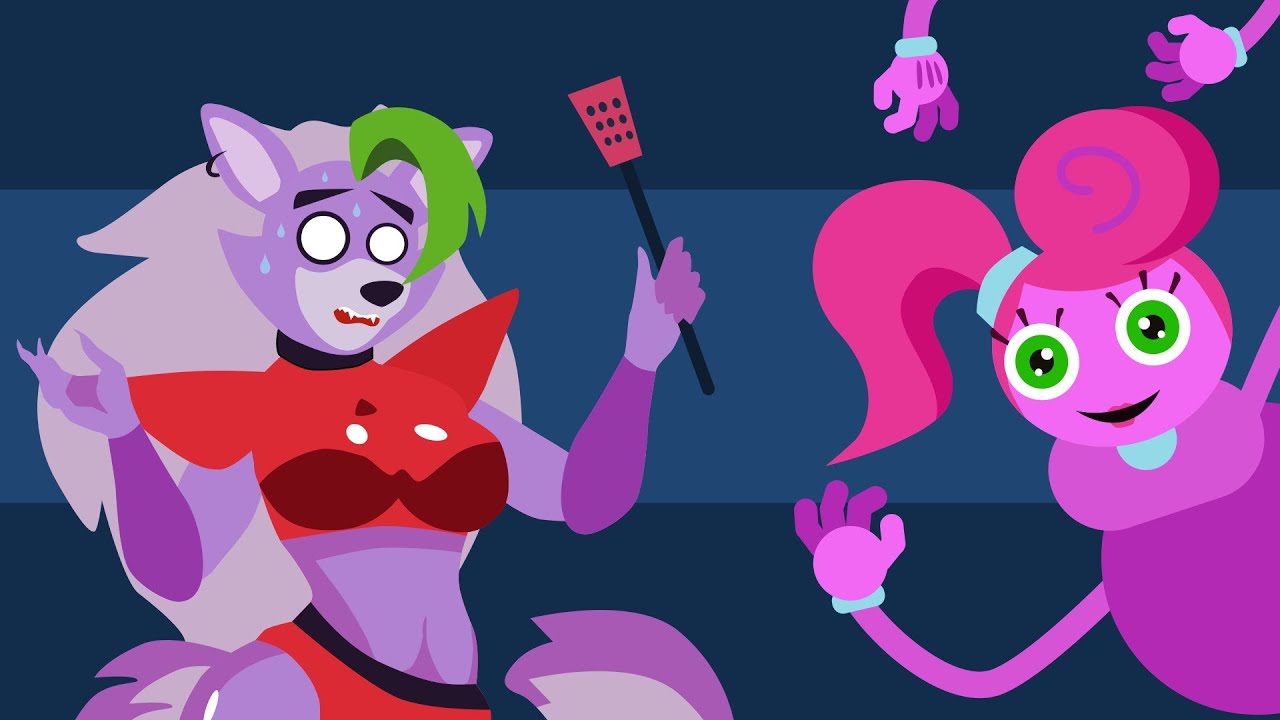 Mommy Long Legs VS Roxy | Animation - YouTube