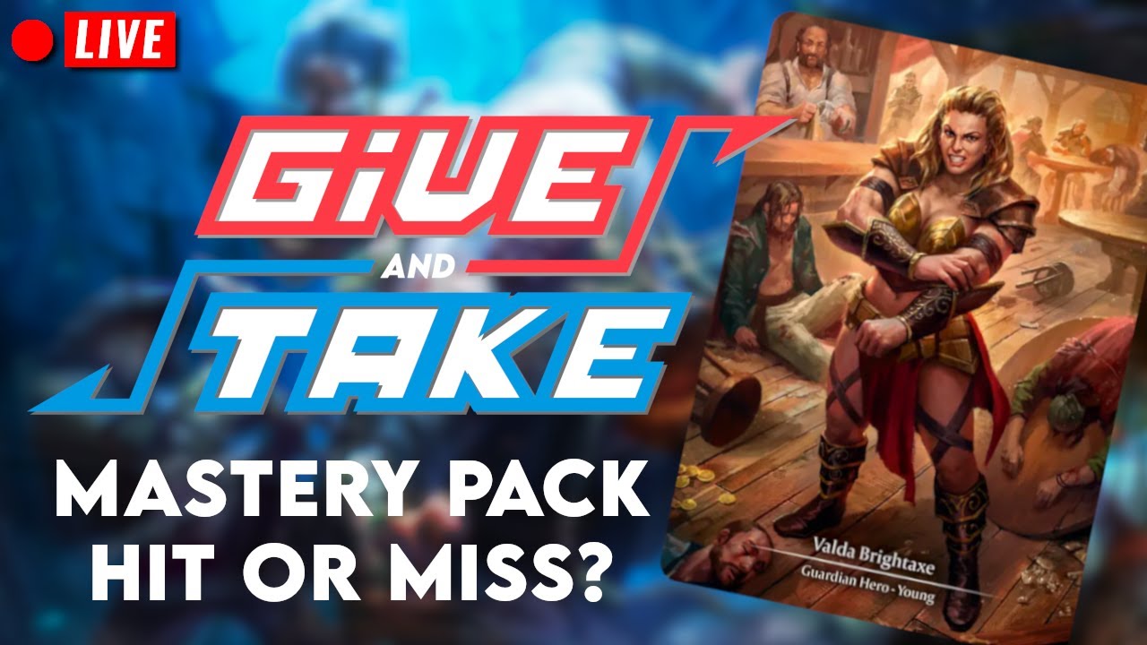 🔴 Mastery Pack Guardian Revealed | Give and Take RETURNS - A Flesh and Blood TCG Show 🔴 - YouTube