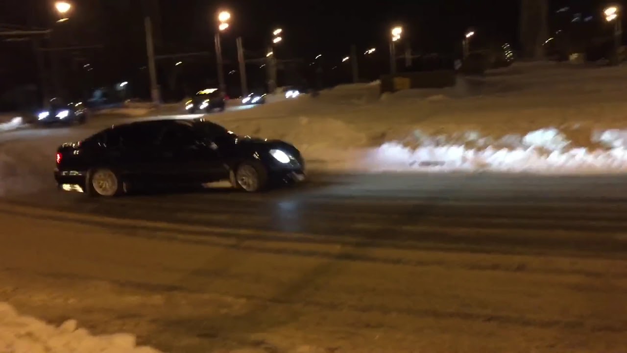 Lexus GS300 Snow drift Odessa 2017 - YouTube