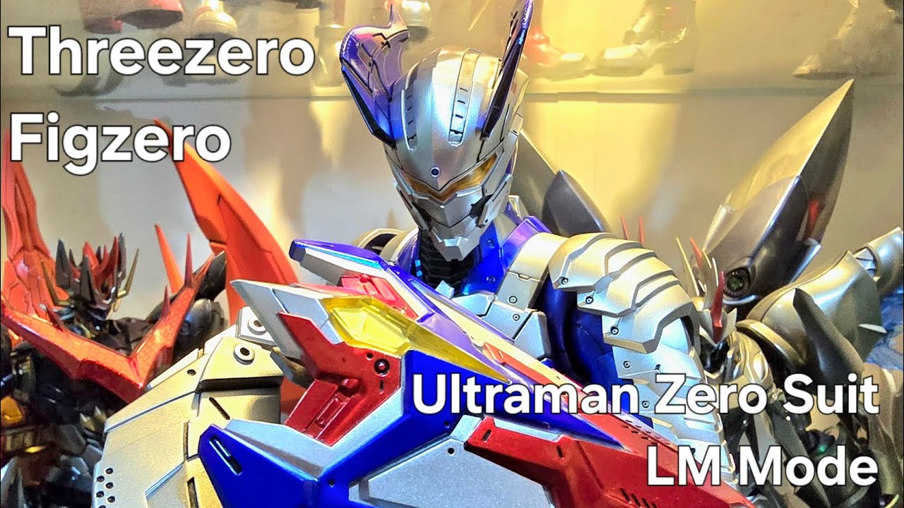 Threezero Figzero 1/6 Ultraman Zero Suit LM Mode - unboxing - review - Indonesia - YouTube