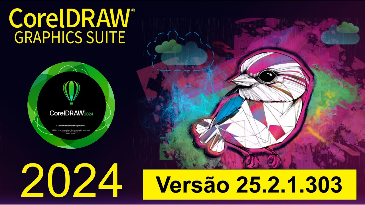 COMO INSTALAR E ATIVAR O CORELDRAW 2024 - VERSÃO 25.2 (SETEMBRO DE 2024) - PERMANENTE COM SERIAL ...