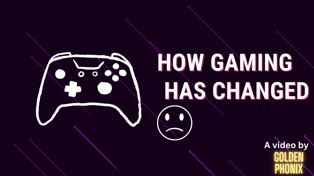 How gaming has changed over the years... - YouTube