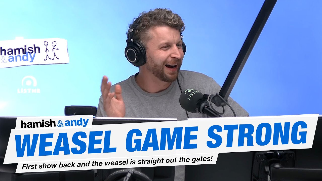 Weasel Game Strong | Hamish & Andy - YouTube