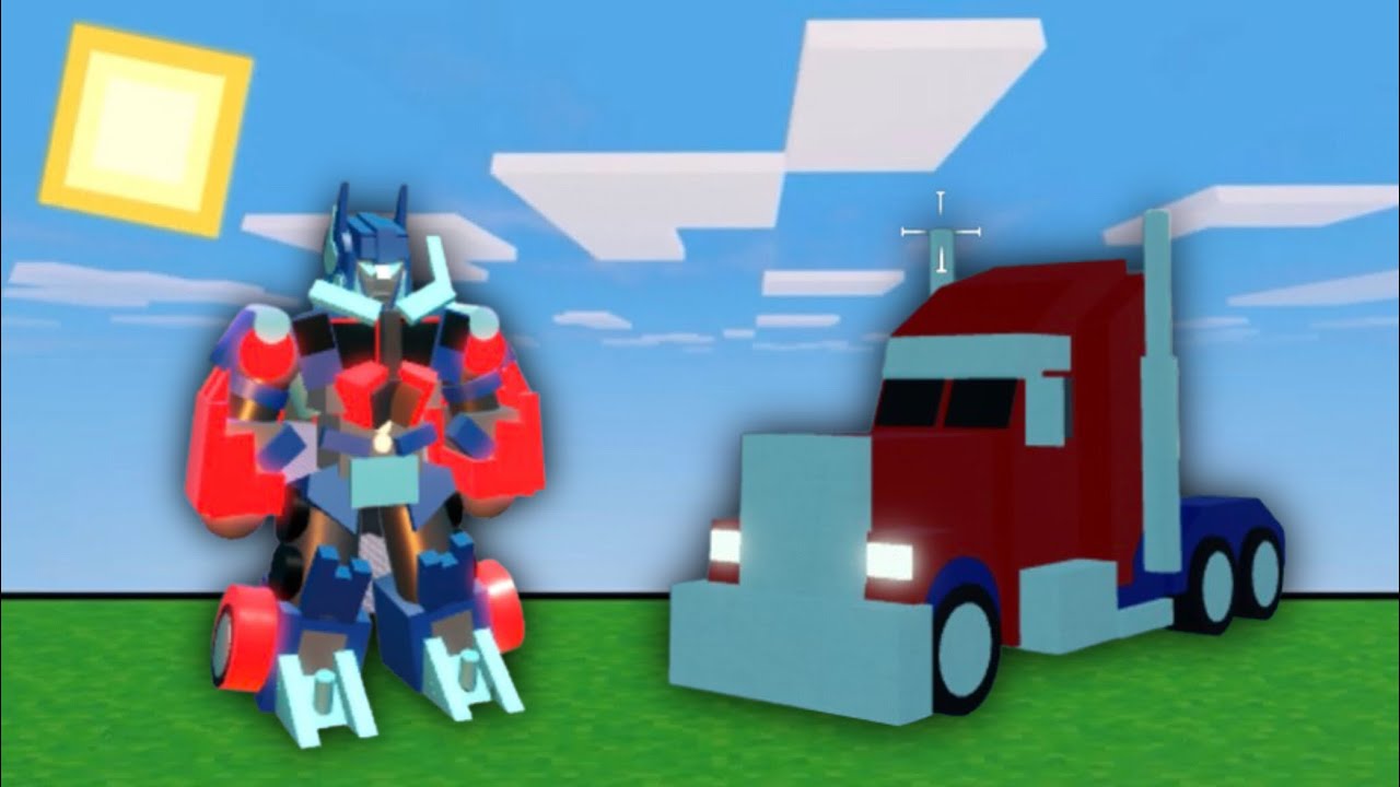 Playing one of the BEST Transformers Game in Roblox! - YouTube