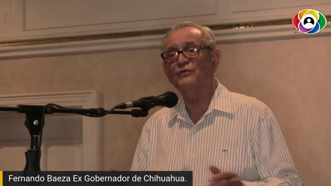 Pronunciamiento Fernando Baeza Meléndez, Exgobernador de Chihuahua - YouTube