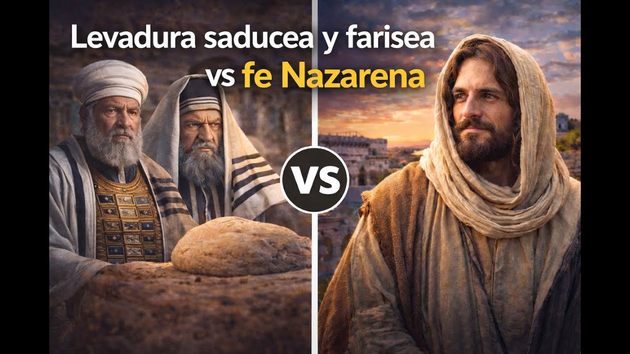 2.1 Levadura saducea y farisea vs fe Nazarena (Resumen IA) - YouTube