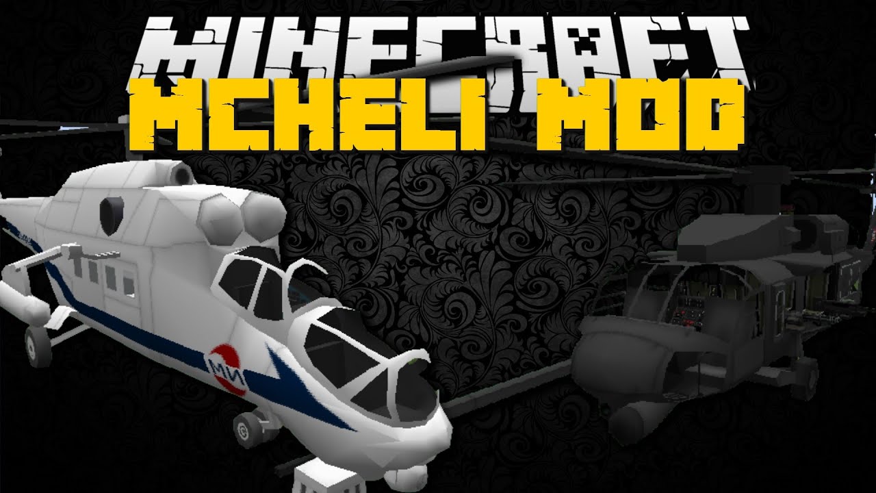 Minecraft: GIGANTIC PLANES MOD (Huge Passenger Planes, Military ...