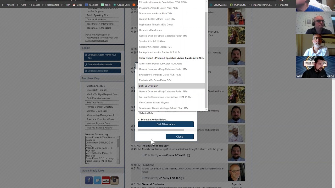 Toastmasters: Division G Webinar #3 - Free Toast Host - YouTube