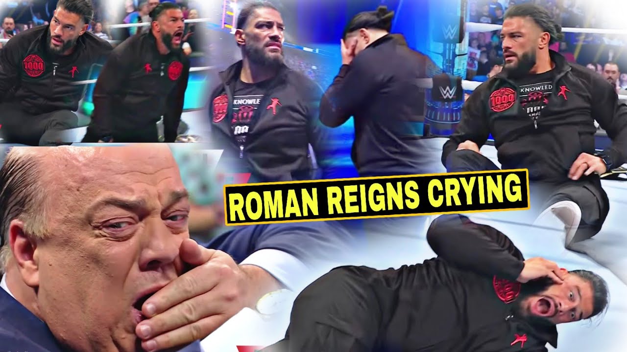 Roman Reigns & Paul Heyman Crying On Smackdown Off Air।The USOS Attack ...