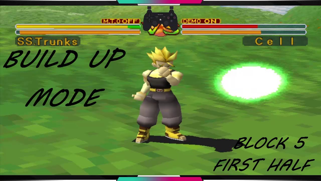 Dragon Ball GT Final Bout | FUTURE TRUNKS BUILD-UP MODE Block 5 Part 1 ...