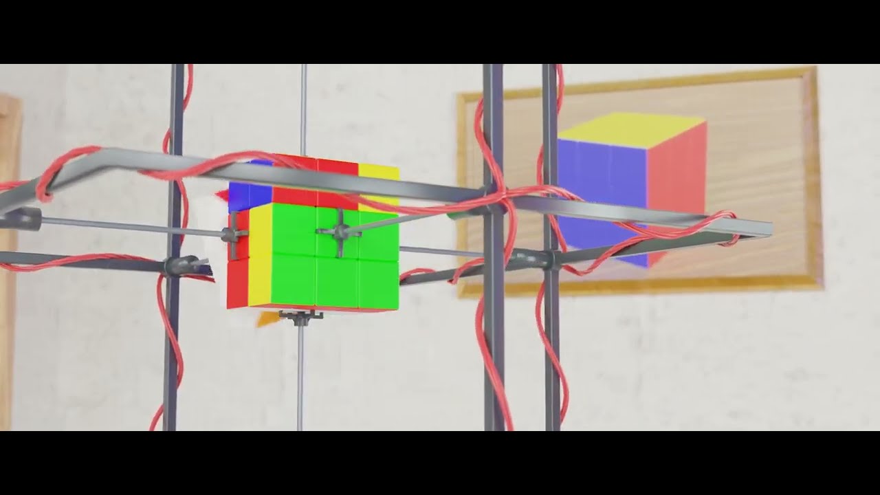 Default cube render challenge - YouTube