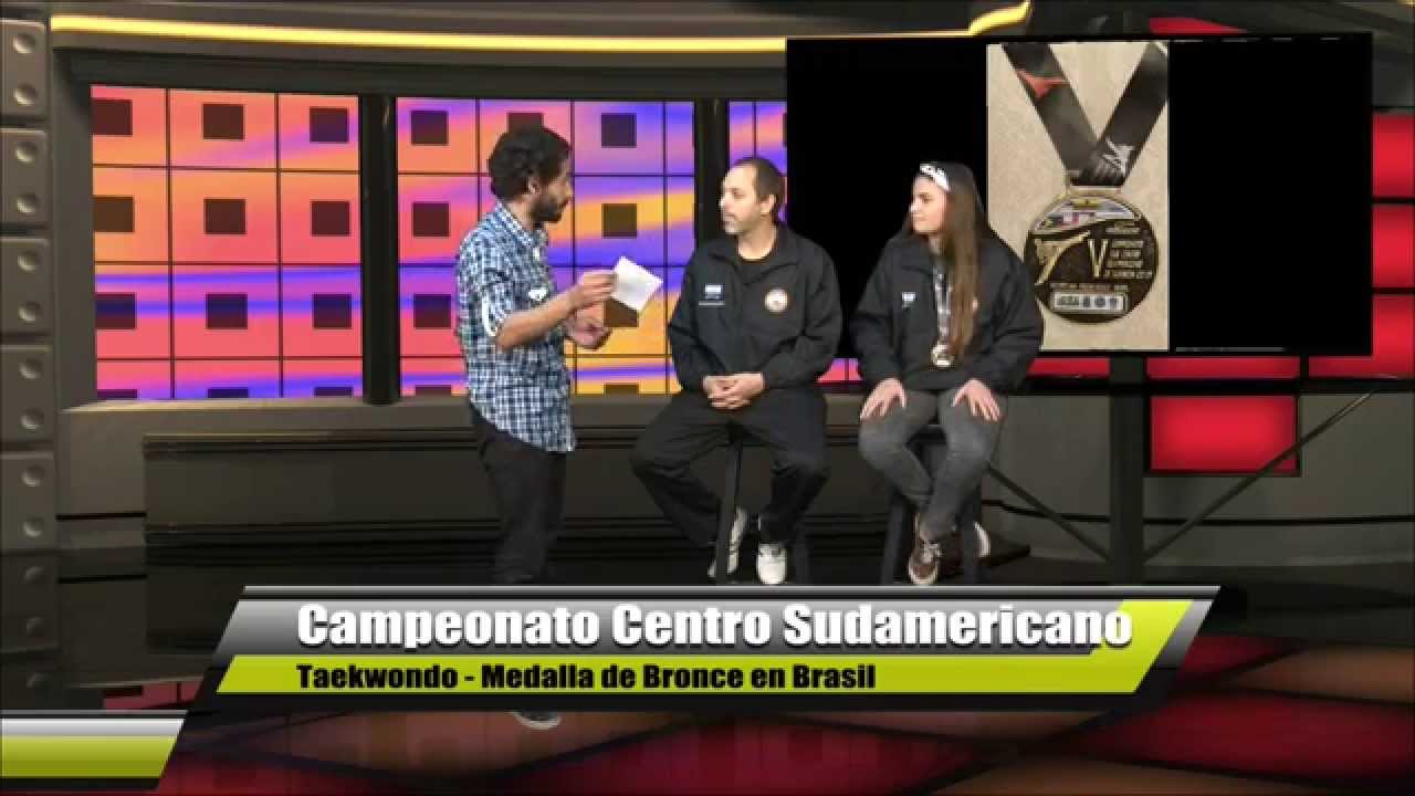 Ariana Rosas y Leonardo Negrón en Arena Deportiva - YouTube