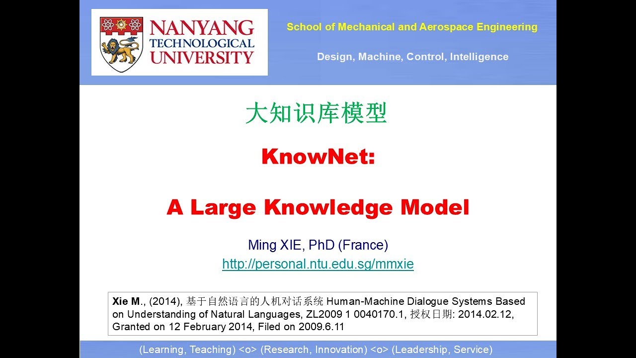 KnowNet - A Large Knowledge Model - YouTube