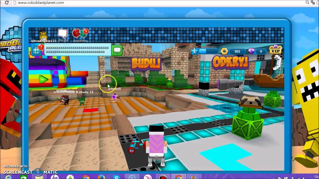 RoboBlast Planet #1 "Mam Głos Kiciory!" - YouTube