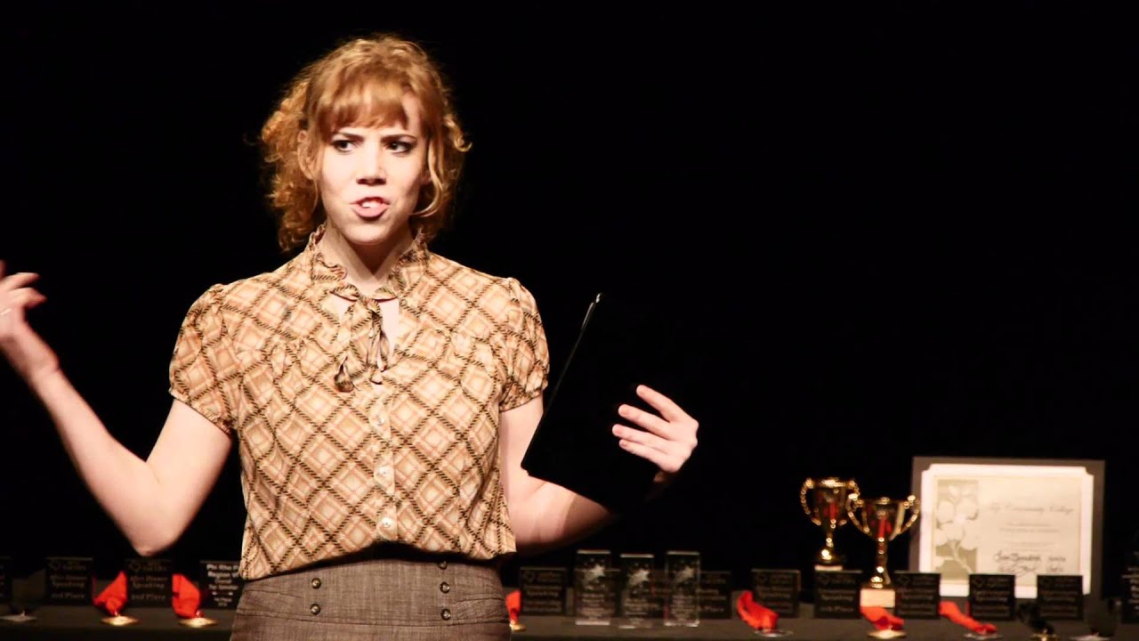 Showcase 2012 TJC Speech & Debate Team 5/5/12 - YouTube