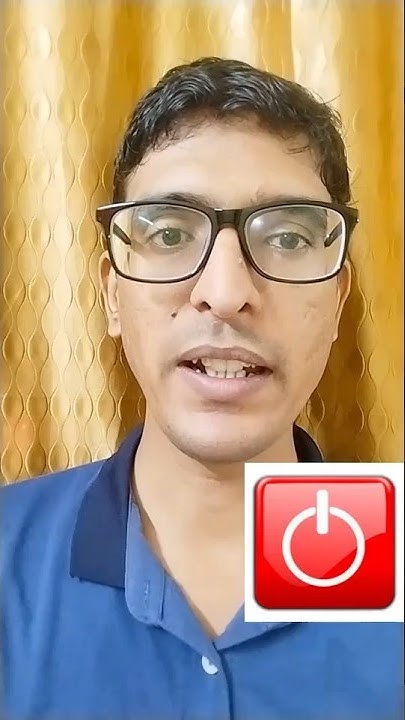 Create Shut down 📵📵Button in 10 Sec #viral #shorts #shutdown - YouTube