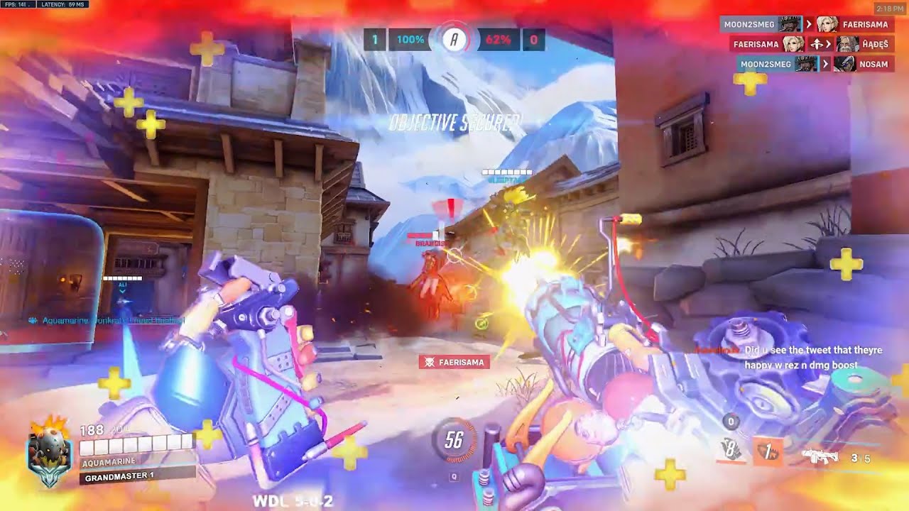 NEW JUNKRAT SKIN - JUNKBOT! AQUAMARINE JUNKRAT GOD GAMEPLAY OVERWATCH 2 ...