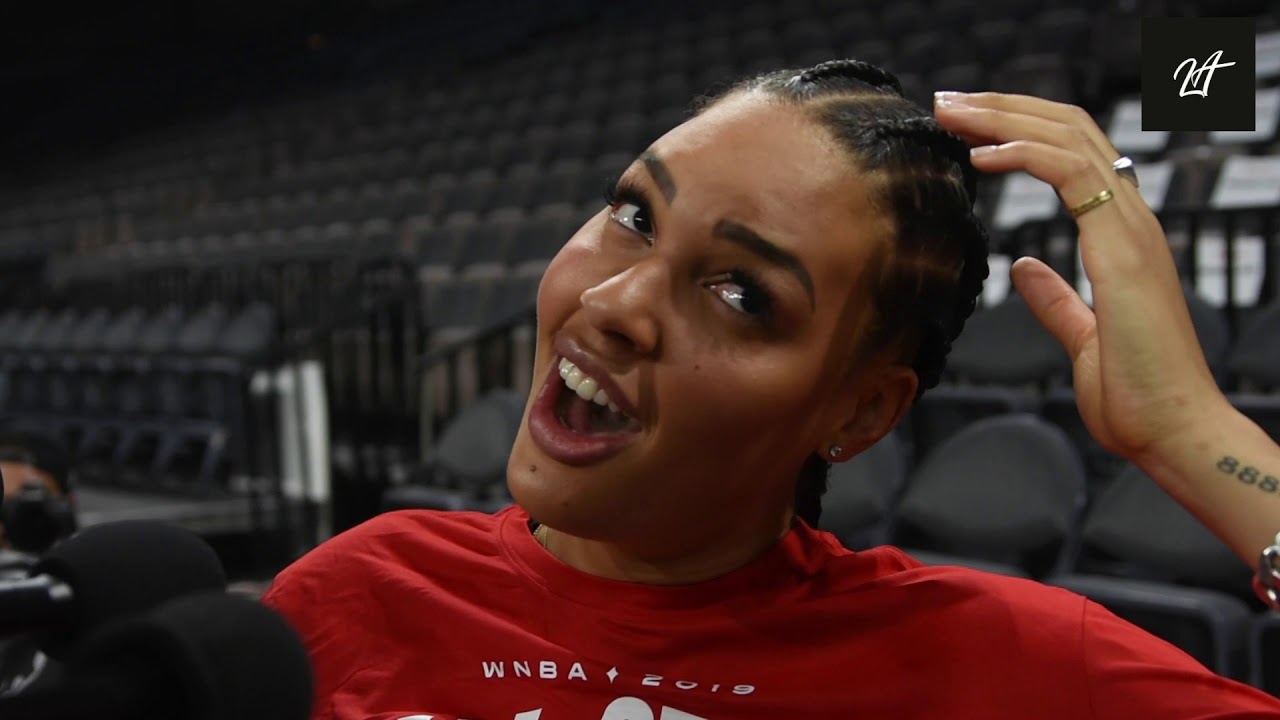 2019 WNBA All-Star Practice with Liz Cambage - YouTube