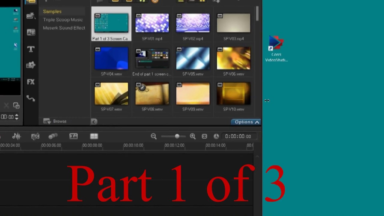 Video Studio Pro is used to slow down the speed of Wolverine Movie ...