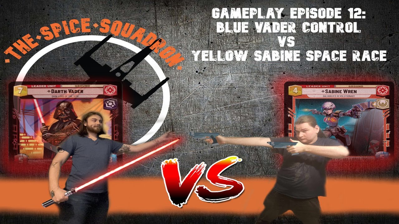 Gameplay Episode 12: Blue Control Vader VS Yellow Sabine Space Race ...