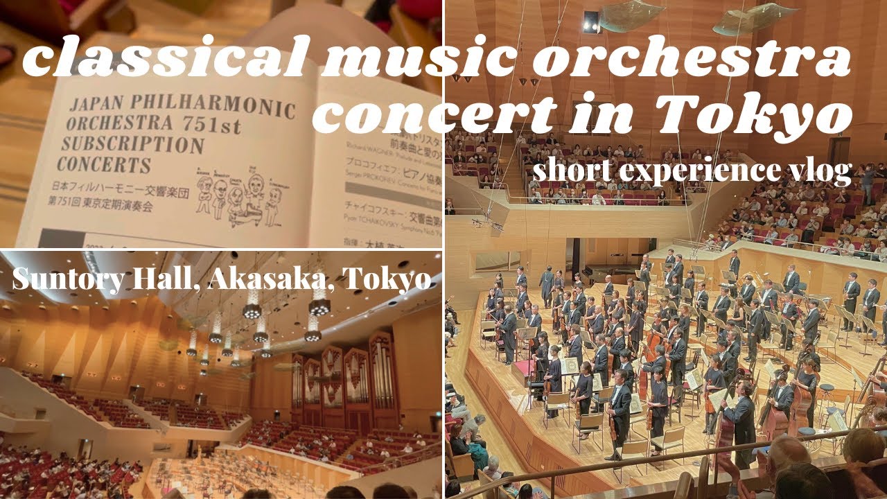Seeing Japan Philharmonic Orchestra Concert | How I spend my weekend in ...