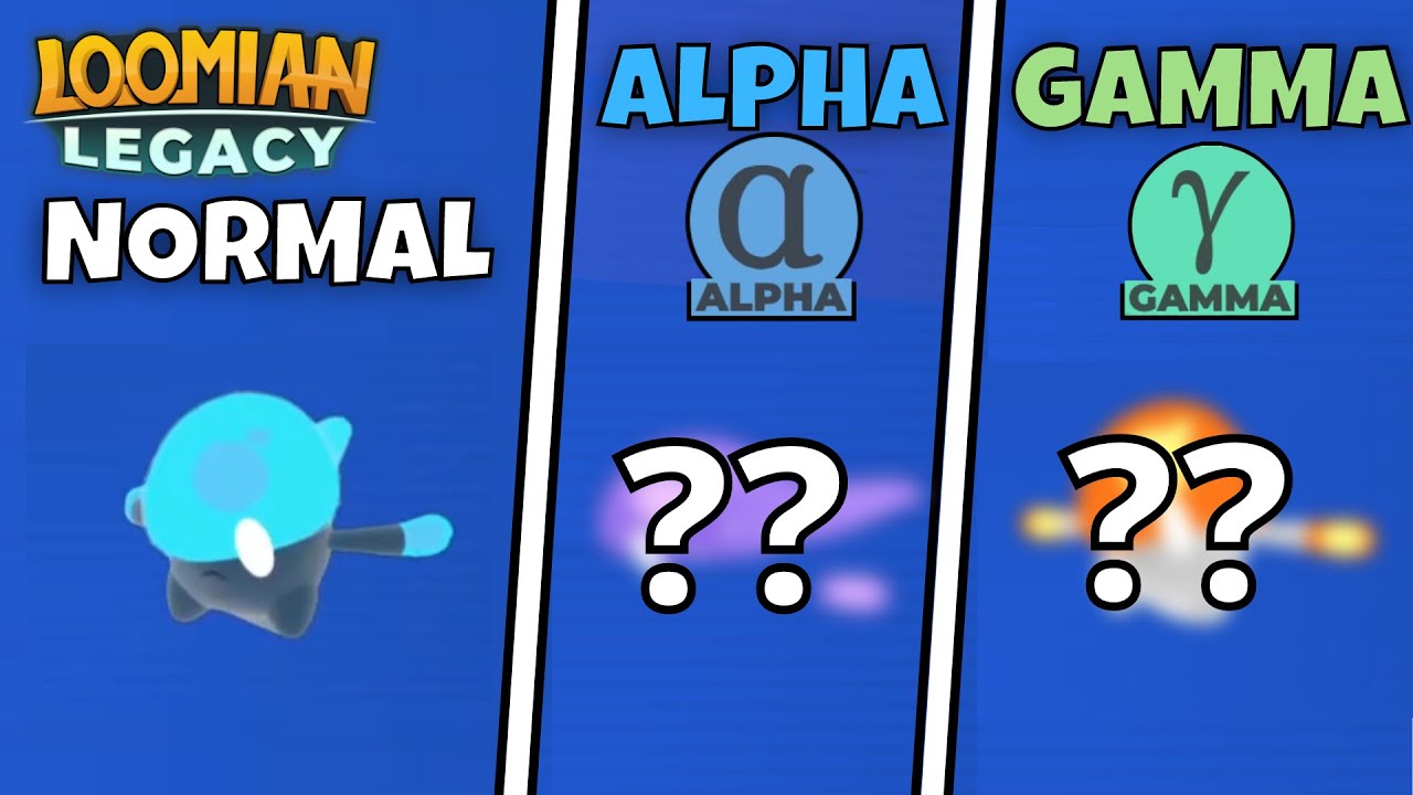 All Versions Of The NEW Wispur Loomian In Loomian Legacy! - YouTube