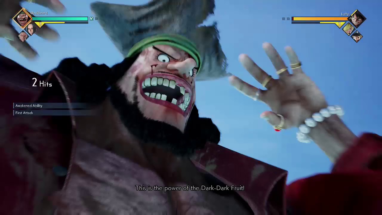 Jump Force gameplay BlackBeard - YouTube