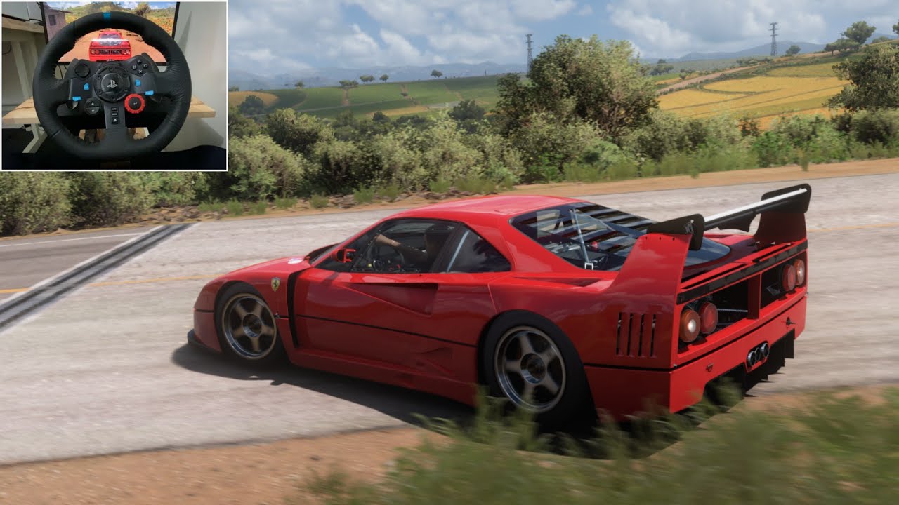 1989 Ferrari F40 Competizione - Forza Horizon 5 Barn Find | Logitech ...