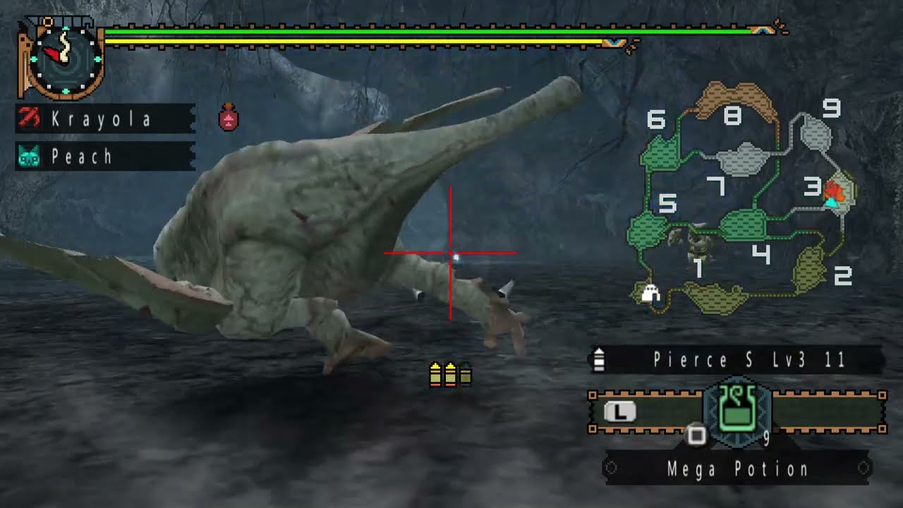 MHFU Part 67 Hunt The Khezu Swamp Monster Hunter Freedom Unite Longplay ...