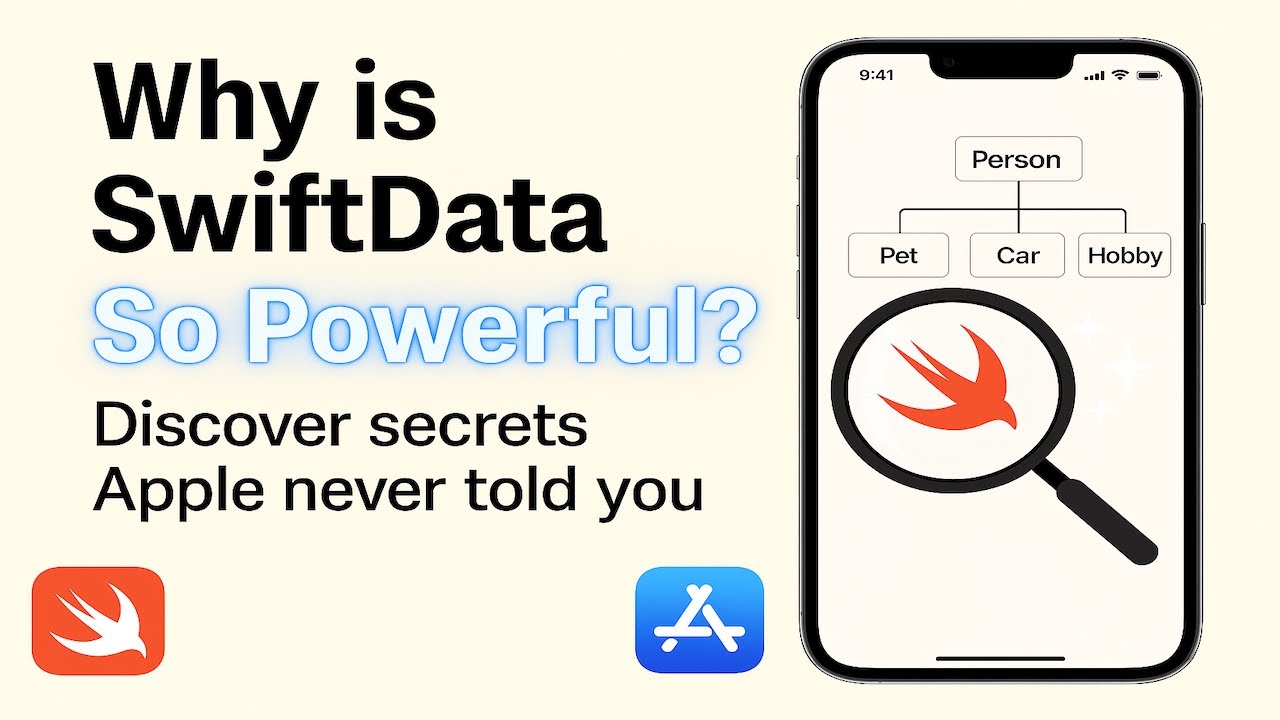Learn SwiftData in SwiftUI for iOS Development: Step-by-Step Beginner's Guide - YouTube