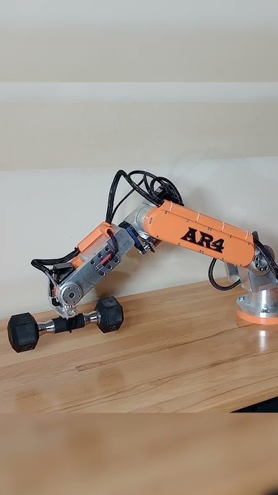 Ar4 Mk2 Robot Arm Diy 6 Axis Robot Arduino Python Shorts Robot Robotics 6dof Short