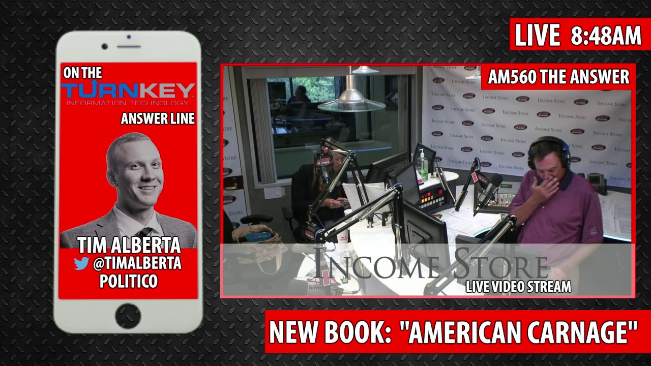 POLITICO's Tim Alberta talks his new book "American Carnage" - YouTube
