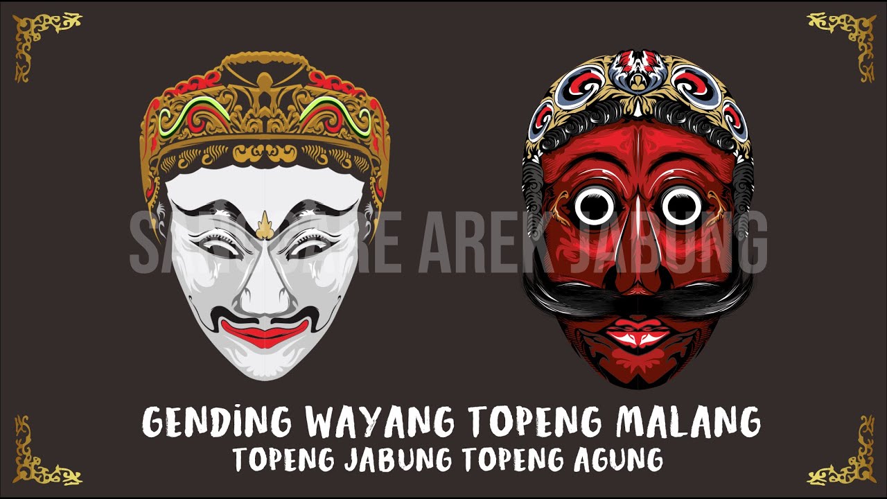 SAJ 👺 - GENDING TARI WAYANG TOPENG MALANG | BUNDHALAN GREBEG SABRANG ...