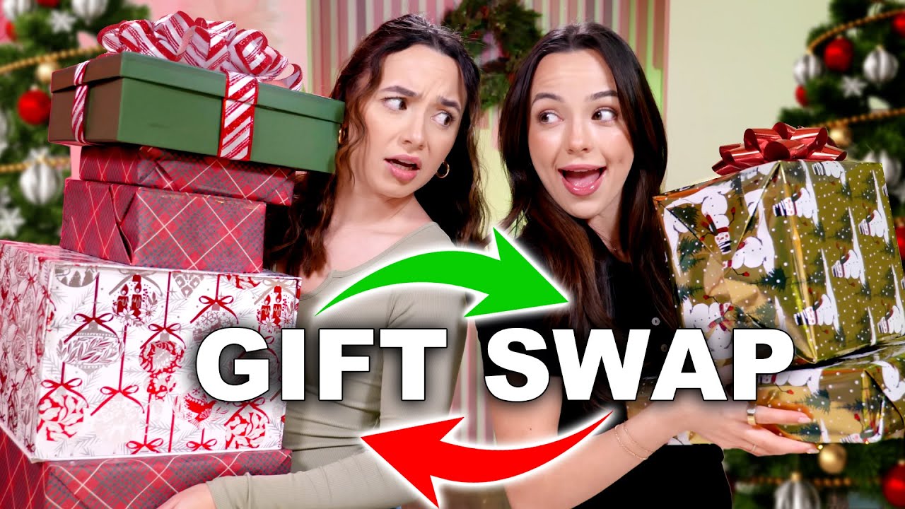Twins Swap Christmas Gifts - Merrell Twins - YouTube
