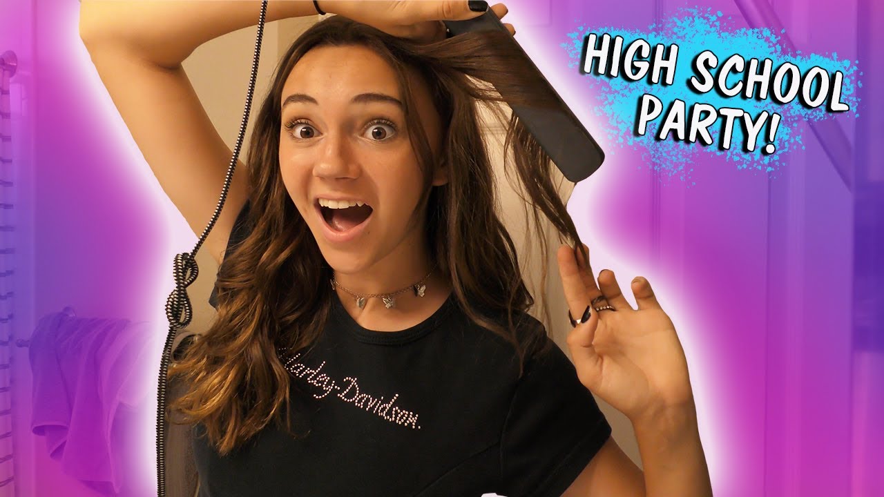 GOING TO MY FIRST HIGH SCHOOL PARTY | Kayla Davis - YouTube