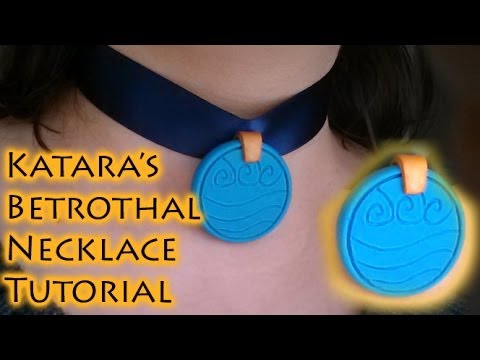 Katara's Necklace Avatar the Last Airbender Polymer Clay Tutorial ...