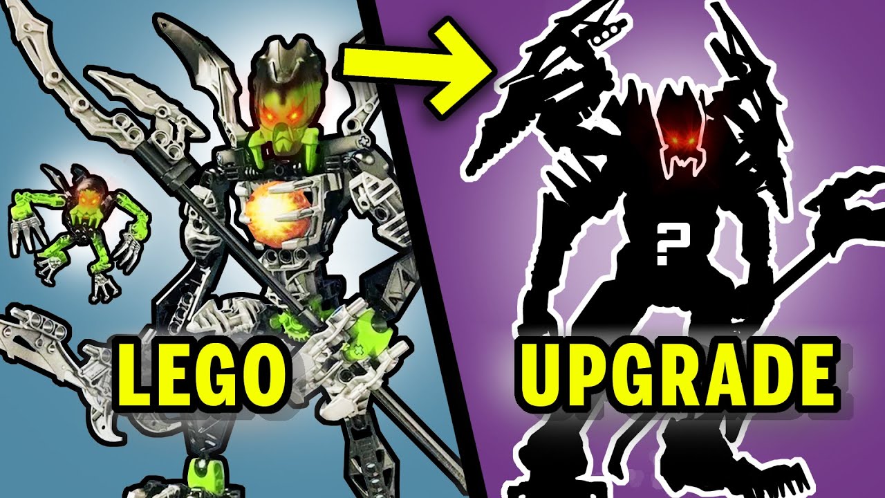 Using MUTRAN & VICAN's LEGO Parts To Build Bionicle MOCs - YouTube