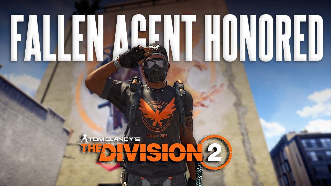 The Division 2 - Fallen Agent Honored in The Game - YouTube