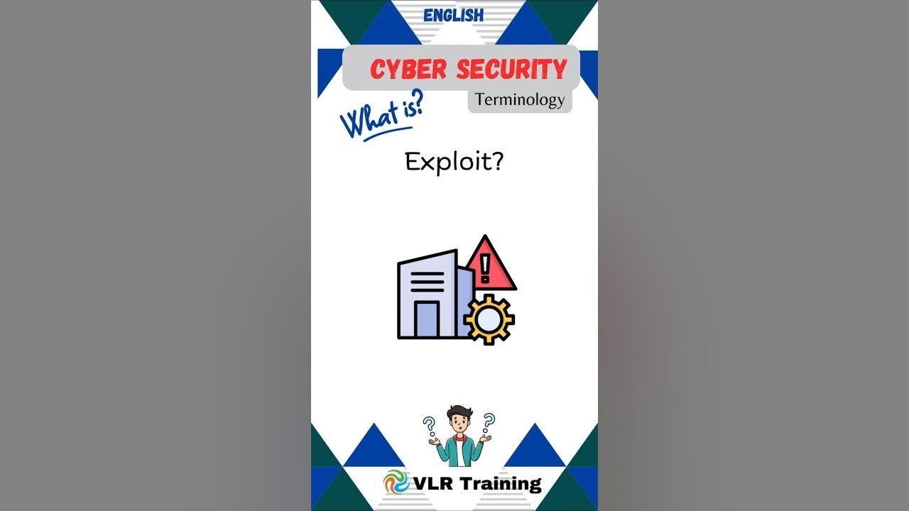 What is Exploit? cyber security terminology#vlrtraining #education # ...