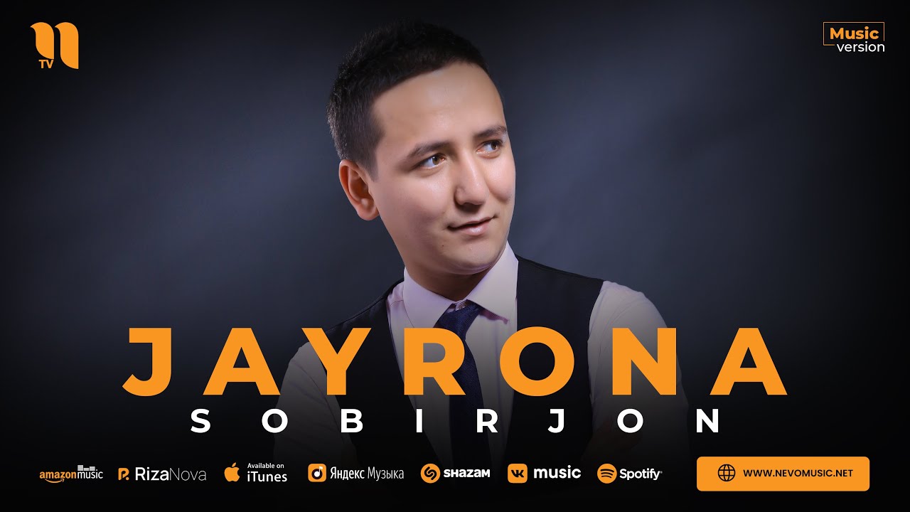 Sobirjon - Jayrona (audio 2023) - YouTube