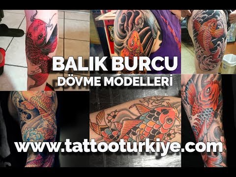 Balık Burcu Dövmesi - Fish Tattoo - Pieces tattoo