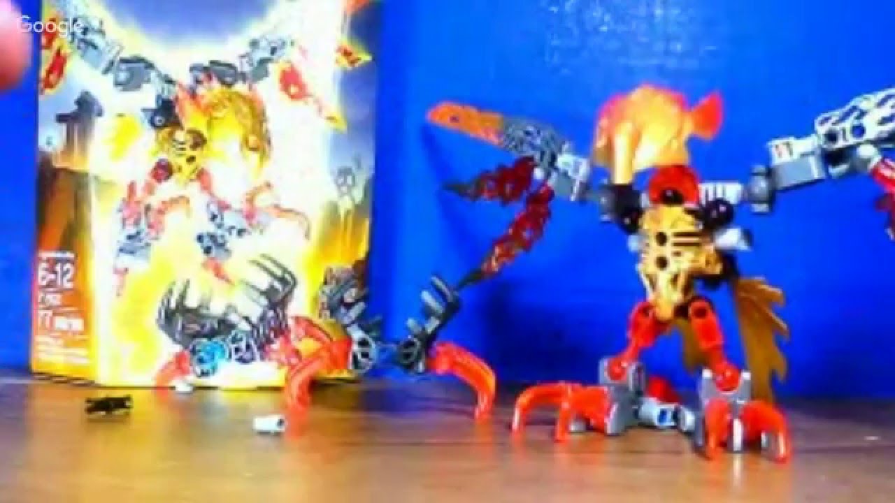 LIVE BUILD: Lego Bionicle #71303 Ikir: Creature of Fire - YouTube