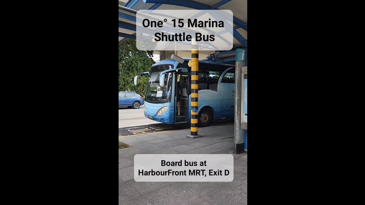 Taking One°15 Marina Club shuttle Bus & Walking to One°15 Marina Club ...