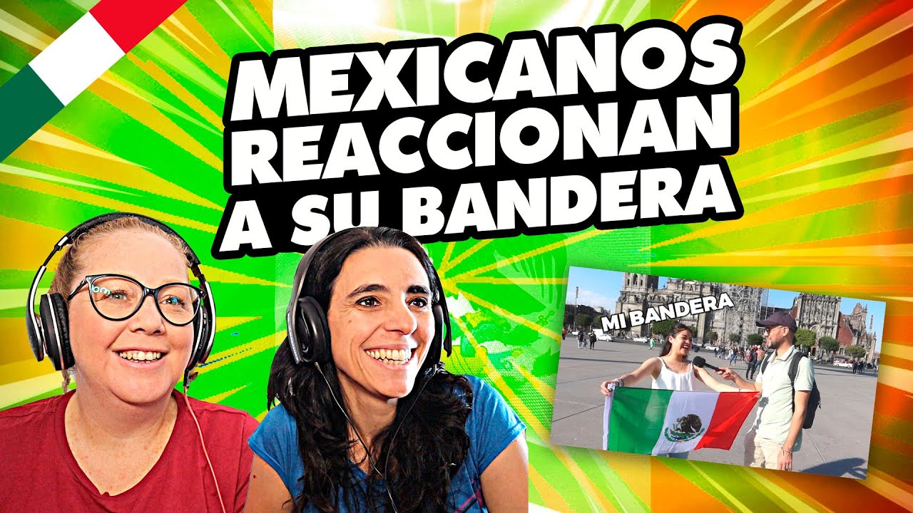 Argentinas REACCIONAN a MEXICANOS REACCIONAN a su BANDERA | Entrevistas ...