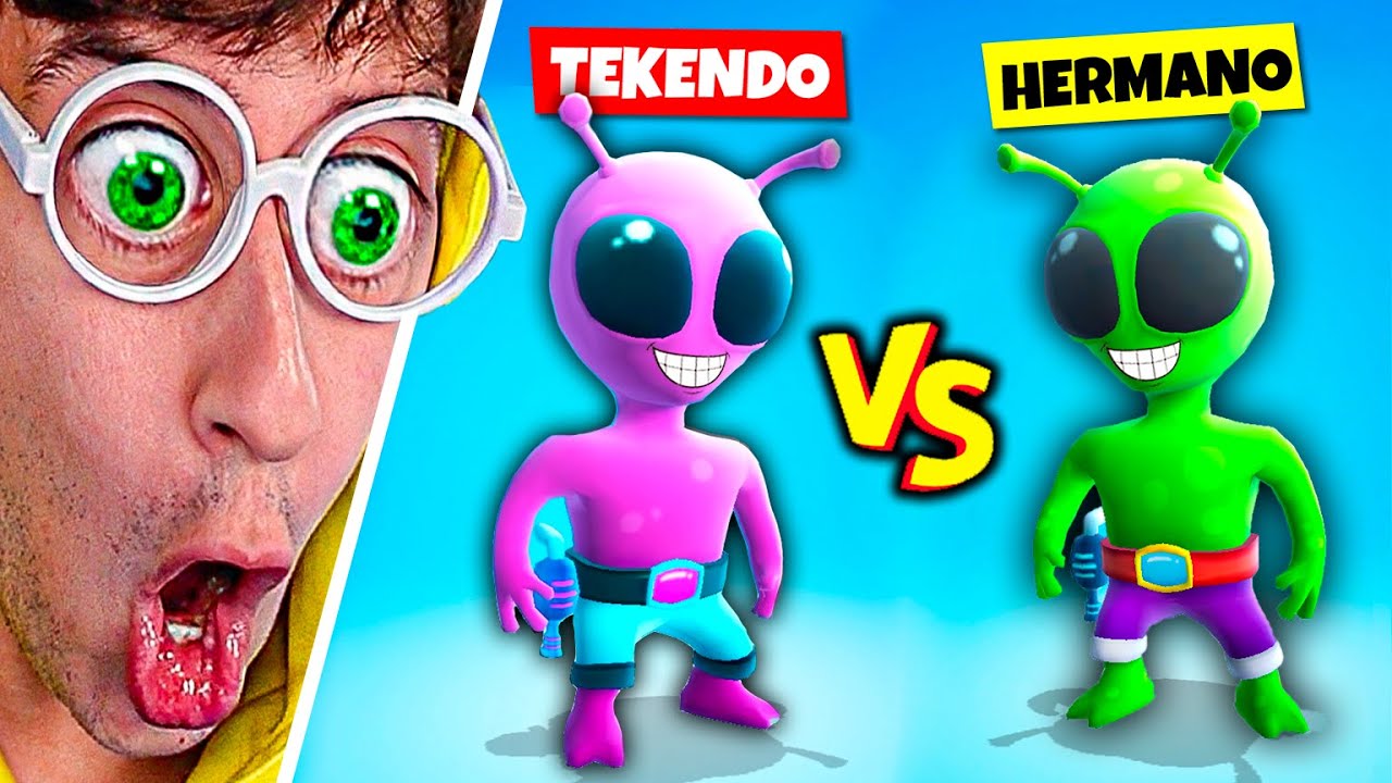 👽 ALIEN VERDE vs ALIEN MORADO 👾 en Stumble Guys!!! (Carrera ALIENÍGENAS ...