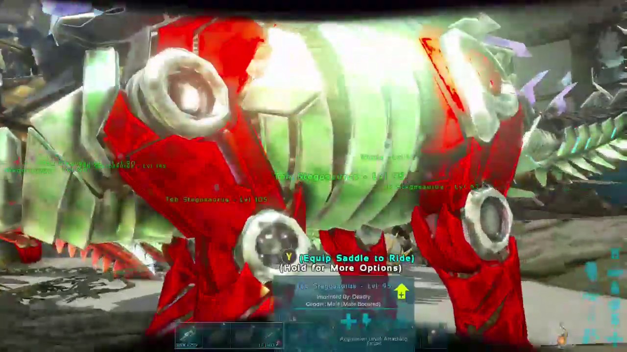 Ark Extinction Xbox one - Tek Stego Breeding Day 1 - YouTube
