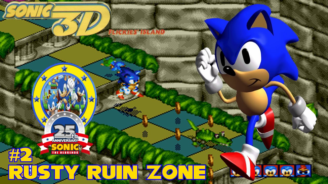 Sonic 3D (Saturn) | Part 2 | Rusty Ruin Zone | #25YearsOfSonic Episode ...